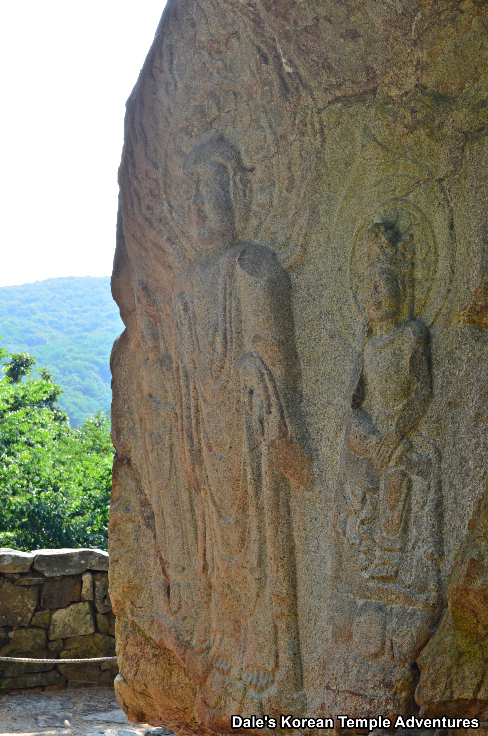 The Rock-Carved Buddha Triad in Yonghyeon-ri - 용현리 마애여래삼존상 (Seosan ...