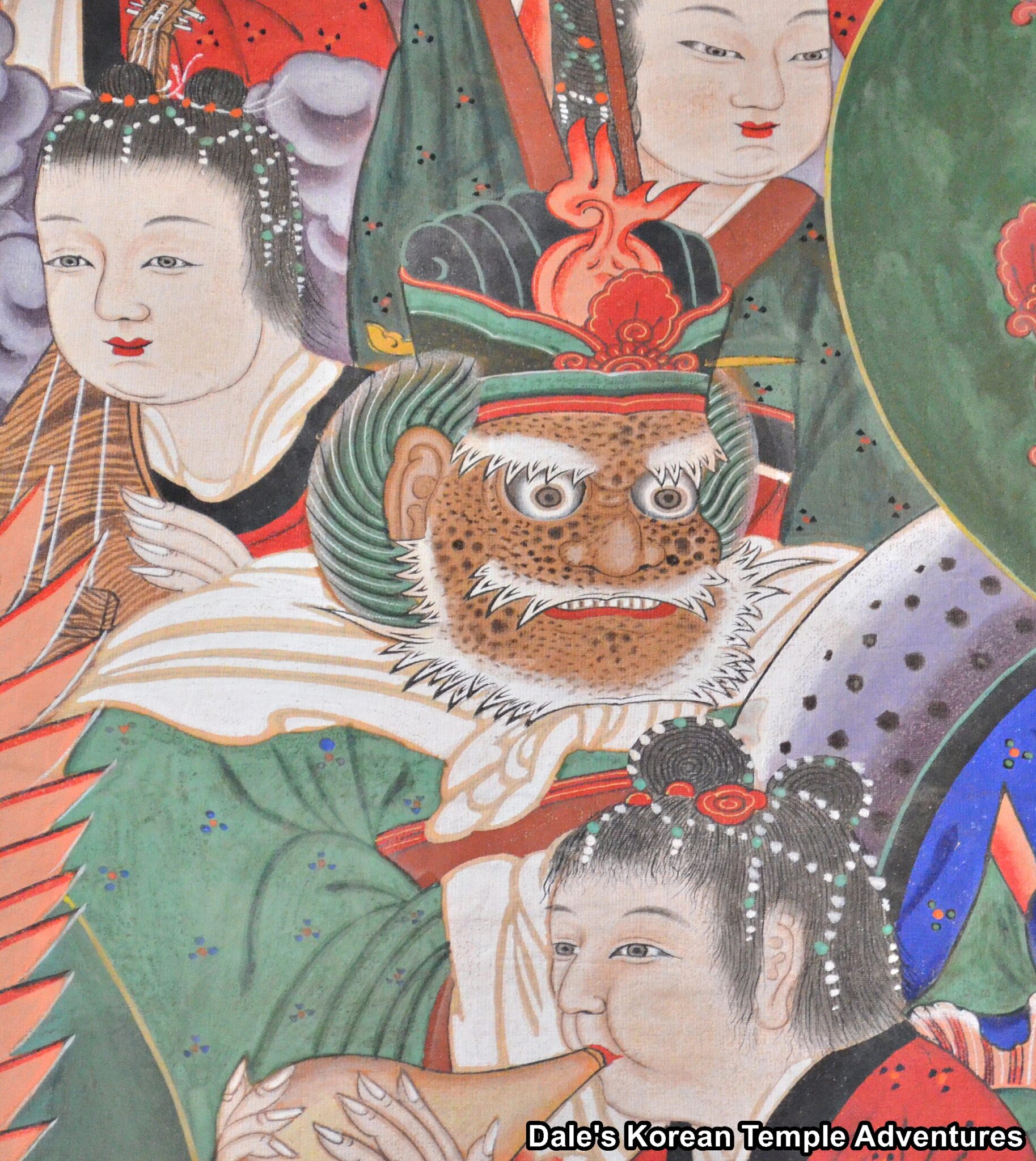 Shinjung Taenghwa & Dongjin-bosal - The Guardian Mural & The ...